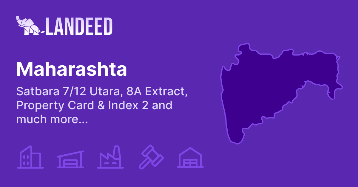 Landeed: Satbara Utara, 7/12 Extract, Property Card & Index 2