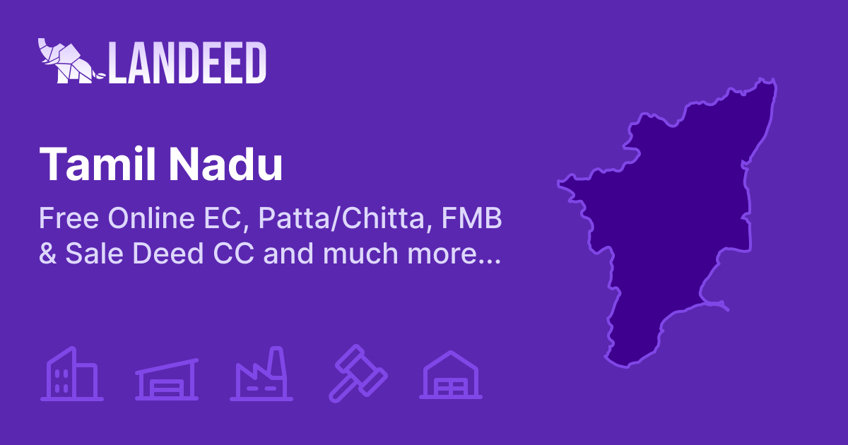 Landeed: Free Online TN EC, Patta/Chitta, FMB & Sale Deed CC