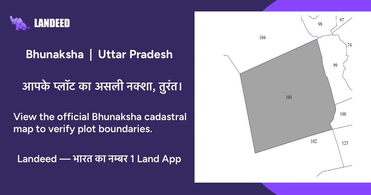 Access UP Bhulekh Bhunaksha Map Instantly | Landeed